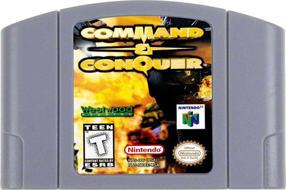 Command Conquer NINTENDO 64